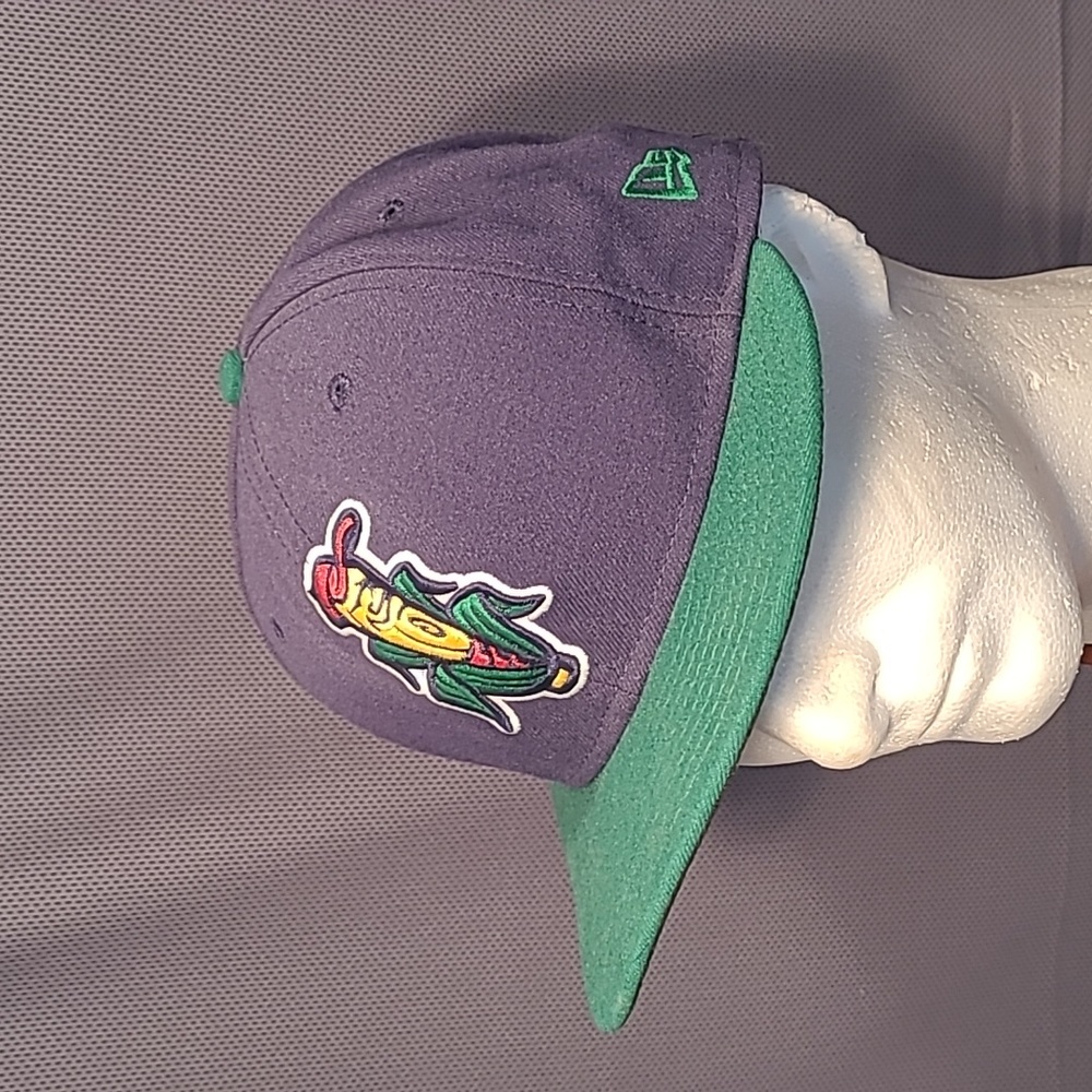New Era Cedar Rapids Kernels Fitted Hat Corn Cob - Gem